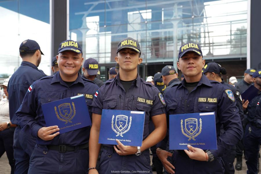 Costa Rica cuenta con 766 nuevos policías | Periódico Mi Tierra